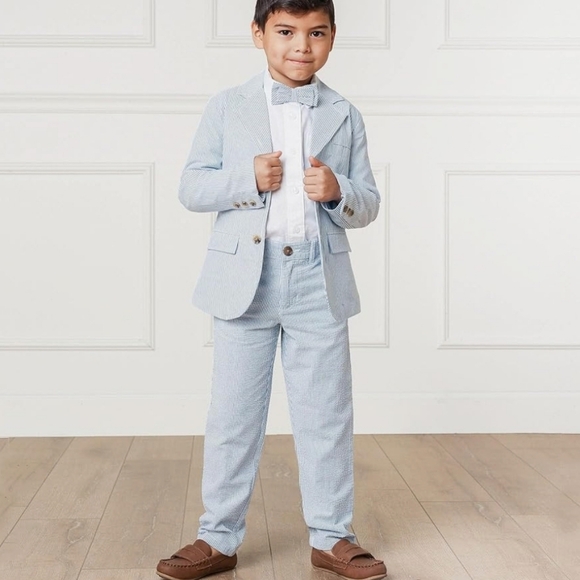 Hope & Henry | Matching Sets | Hope Henry Seersucker Suit Sports Coat ...